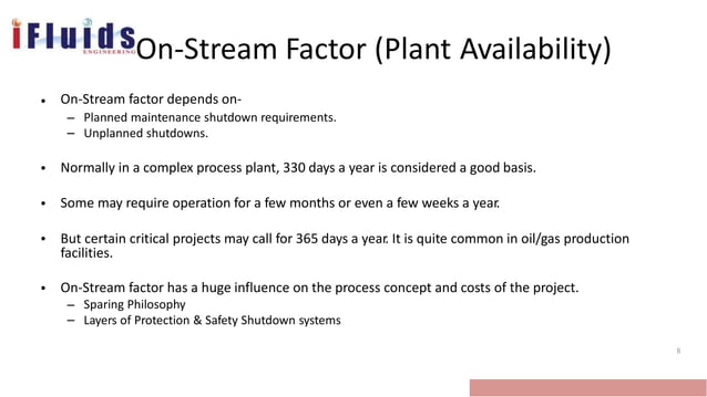 Design basis - PROCESS DESIGN FUNDAMENTALS | PDF