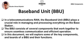 Design BBU Baseband Unit and telecommunication | PDF