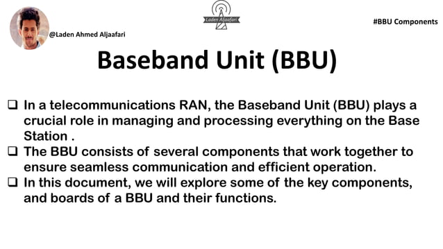 Design BBU Baseband Unit and telecommunication | PDF | Computing | Technology & Computing