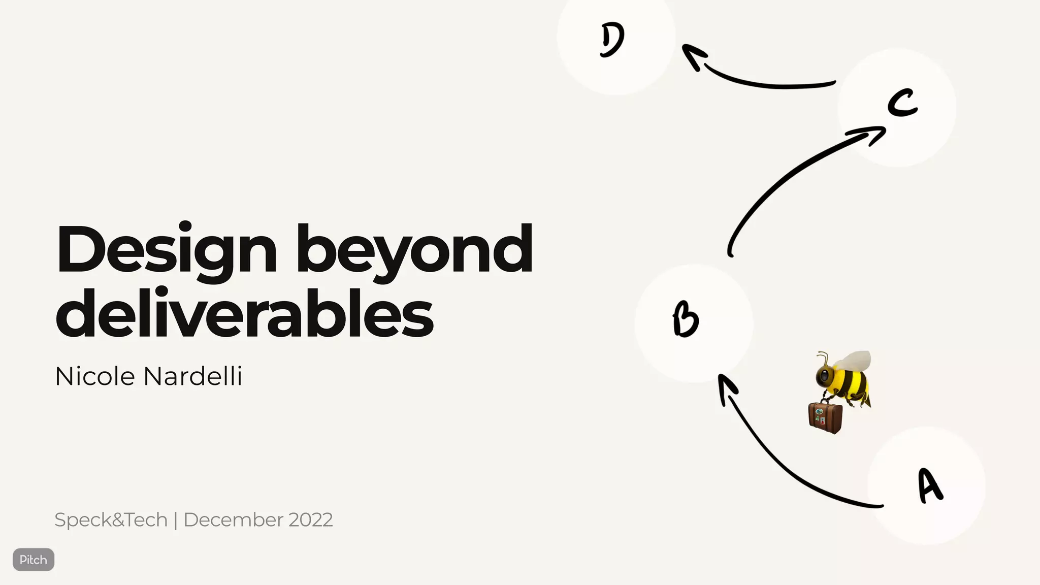 Design beyond deliverables | PPT
