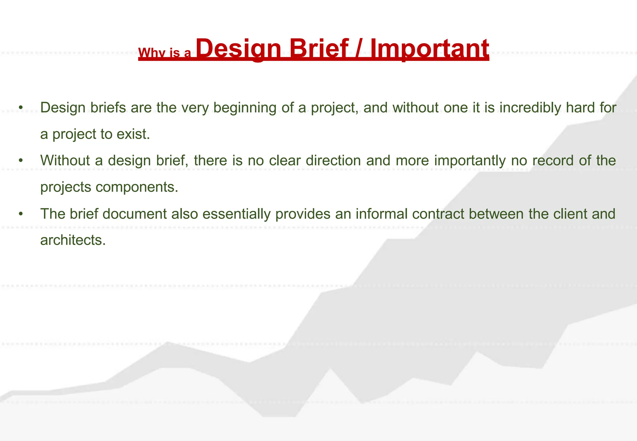 HOW TO WRITE Design Brief FOR THE ARCHITECTURAL PROJECT | PPTX | Design ...