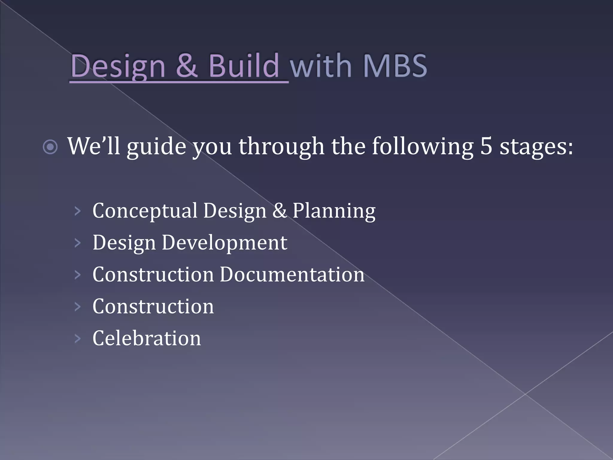 Design & build | PPTX