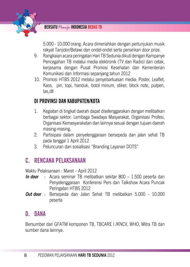 Design buku pedoman tb 2012 revisi 3 | PDF