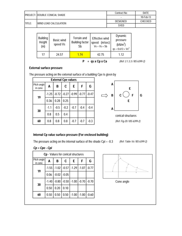 DESIGN CALCULATION.PDF | Weather | Science