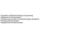 Mechanical engineering Design Calculations.pptx
