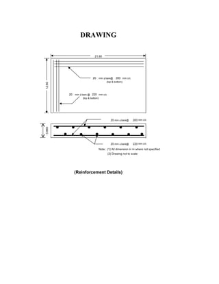 Design calculations of raft foundation | PDF