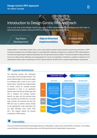 Design Centric RPA Approach: The Jidoka Example | PDF | Robotics | Technology & Computing