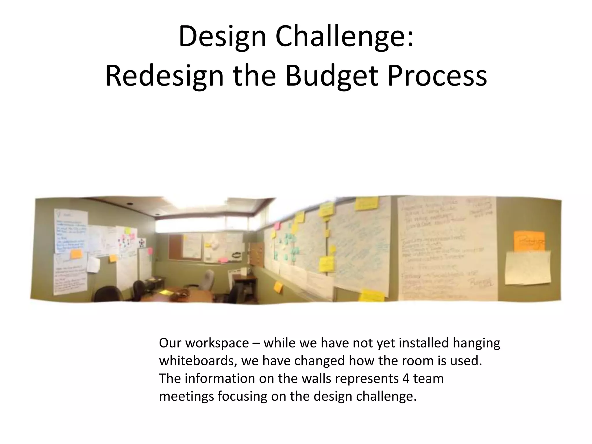 Design challenge reflections | PPTX