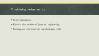 Design challenges in embedded systems | PPTX