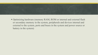 Design challenges in embedded systems | PPTX