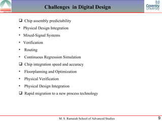 Design challenges in physical design | PPT