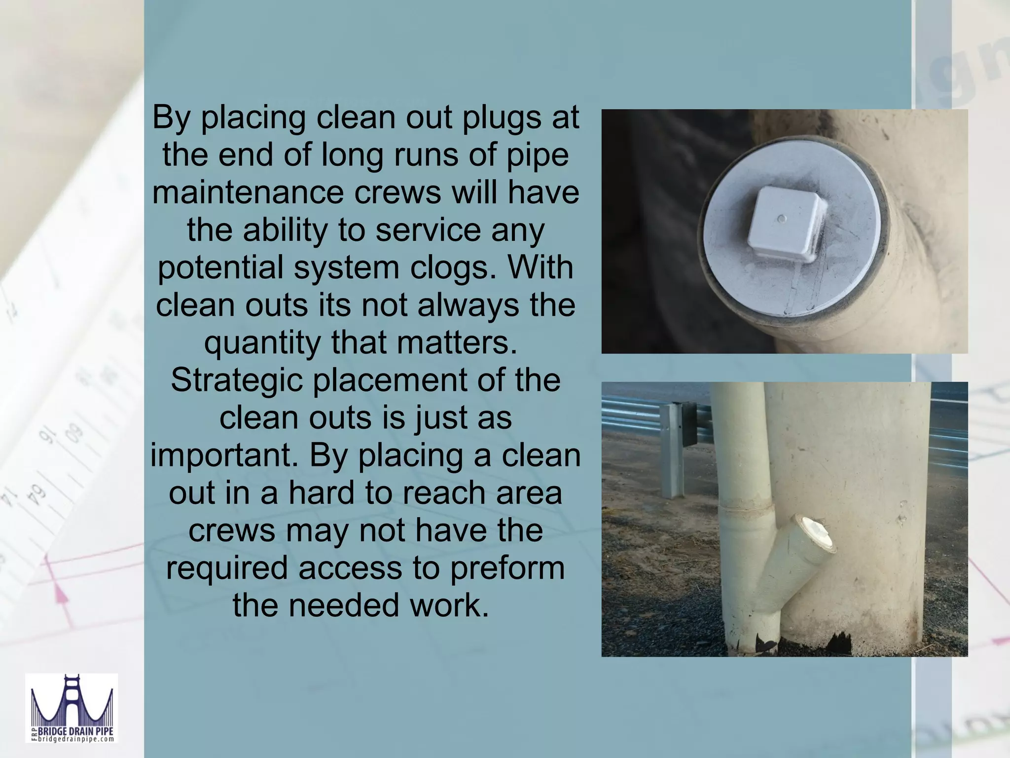 FRP Bridge Drain Pipe Systems | PPT