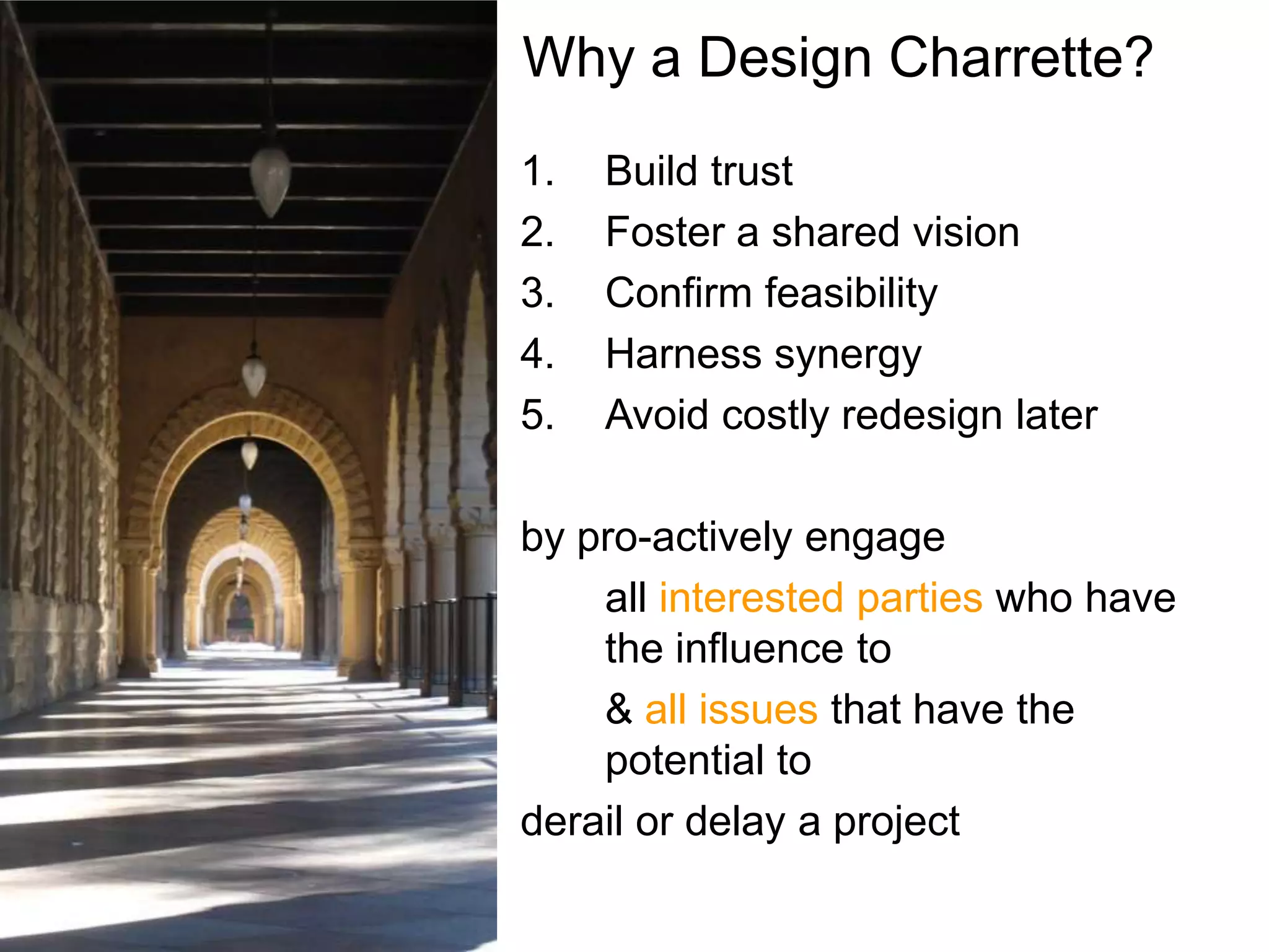 Design Charrette Overview | PPSX