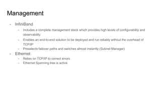 Design Cloud system: InfiniBand vs. Ethernet | PPT