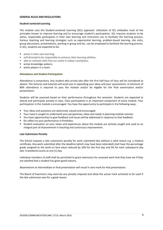 Design Communication Module Outline | PDF | Drawing and Sketching ...