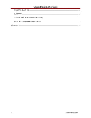 Design concept of Green Building | PDF