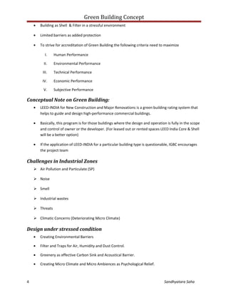 Design concept of Green Building | PDF