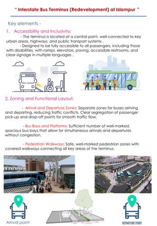 This is my design concept related to bus terminal | PPTX