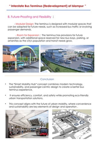 This is my design concept related to bus terminal | PPTX