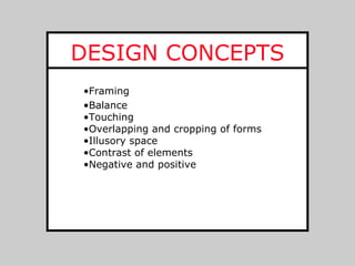 Four Black Squares Design Concepts | PPT