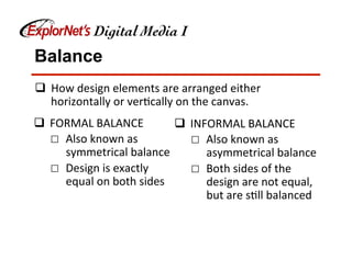 Design concepts used to create digital graphics | PDF