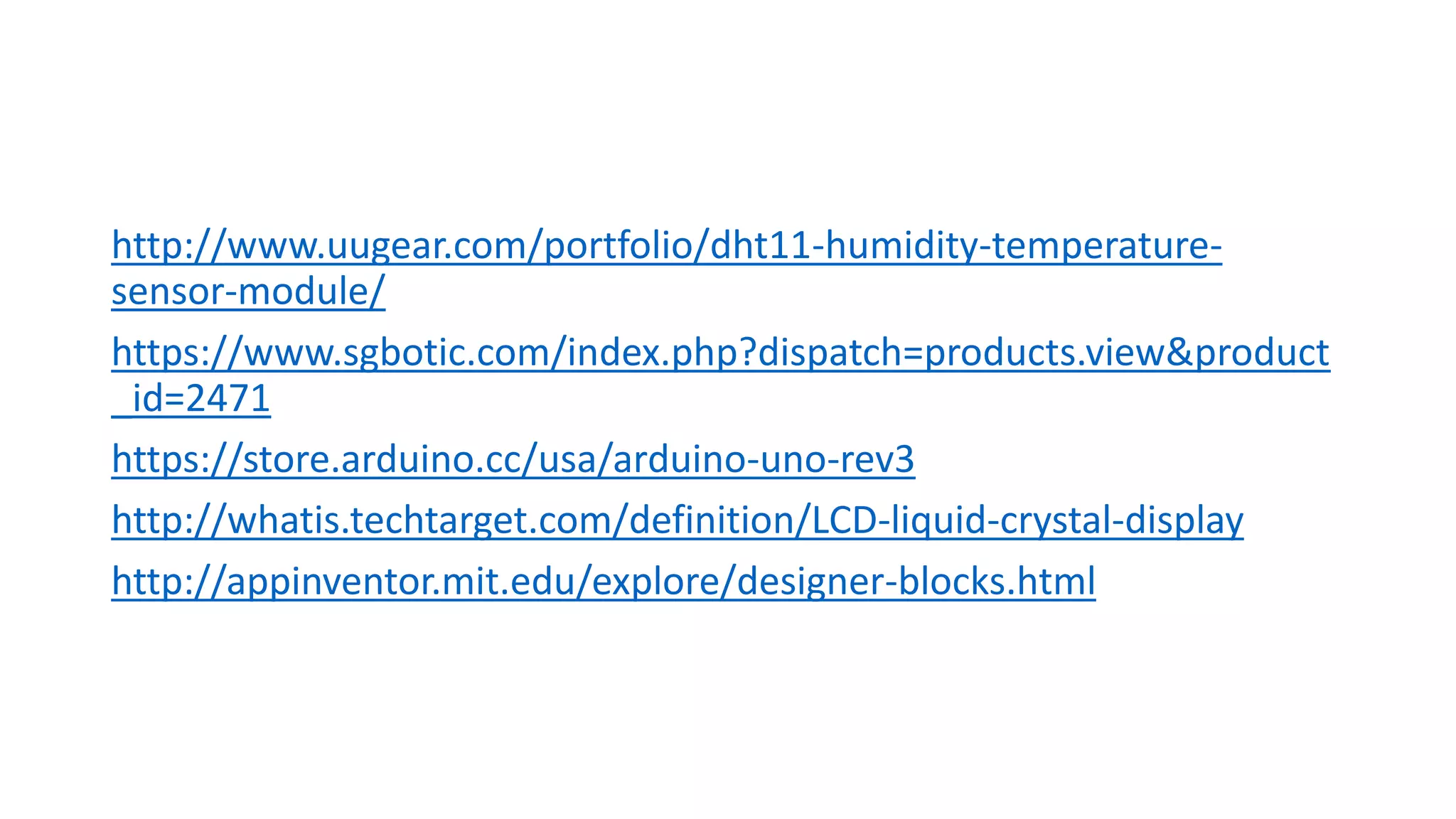 Design connected thermometer | PPT