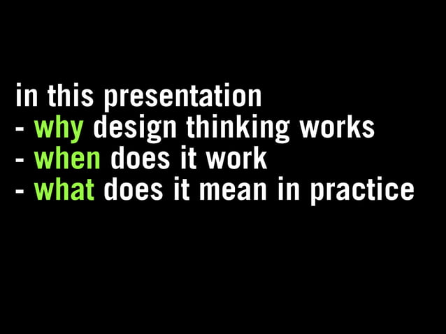 How Design Thinking works, or: Design Thinking Unpacked: an evolutionary algorithm? | PPT
