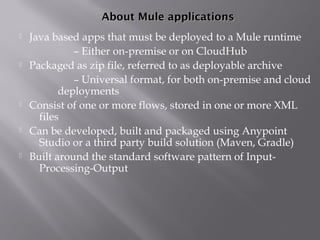 Design considerations in MULE ESB | PPT