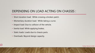Design considerations for chassis | PPTX