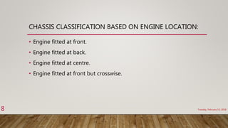 Design considerations for chassis | PPTX