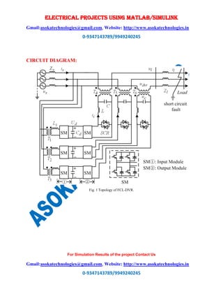 Design Considerations of a Fault Current Limiting Dynamic Voltage Restorer (FCL-DVR) | PDF