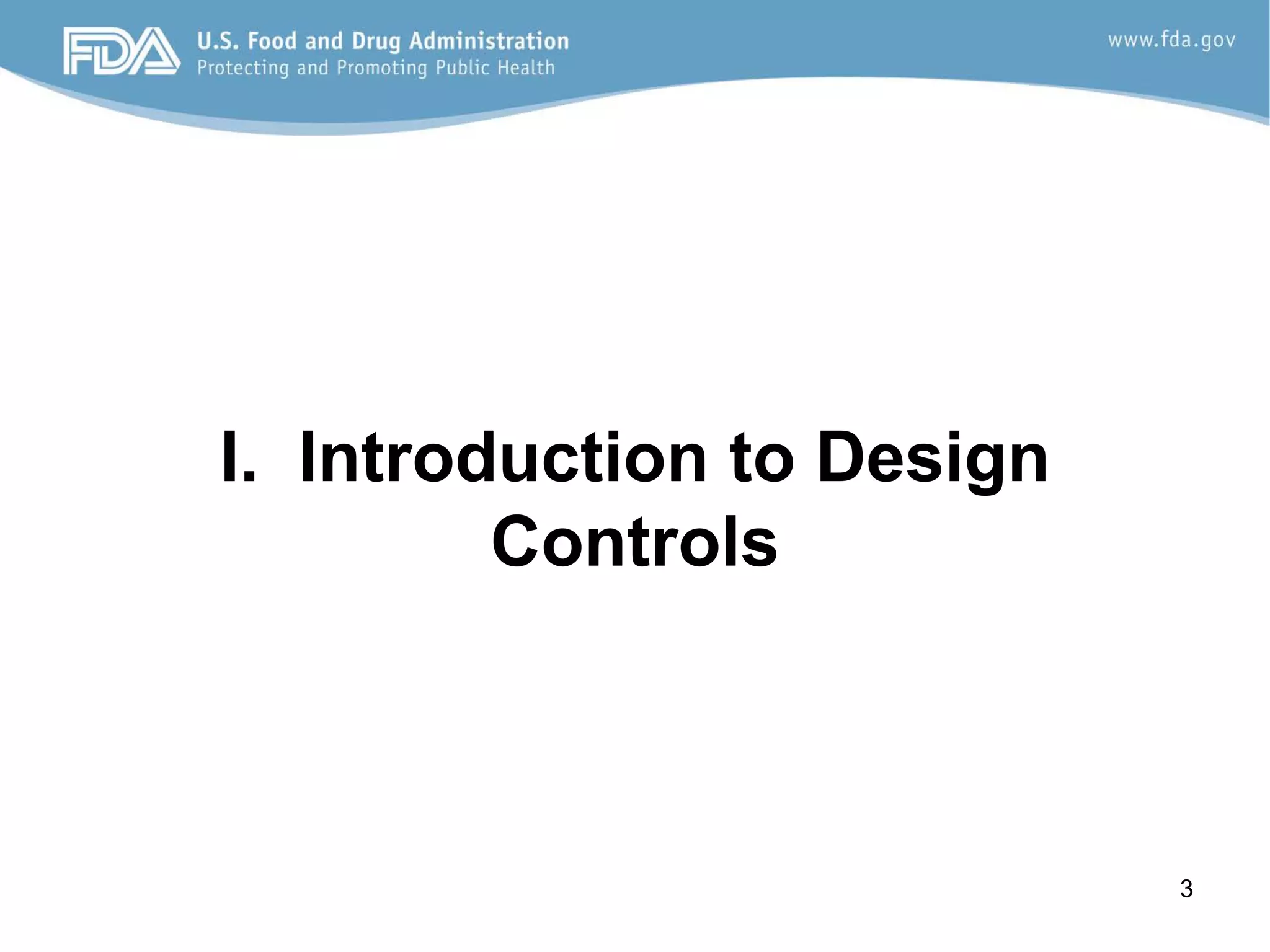 Design control FDA requirements | PDF