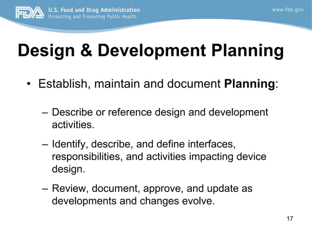 Design control FDA requirements | PDF | Recalls | Consumer Issues