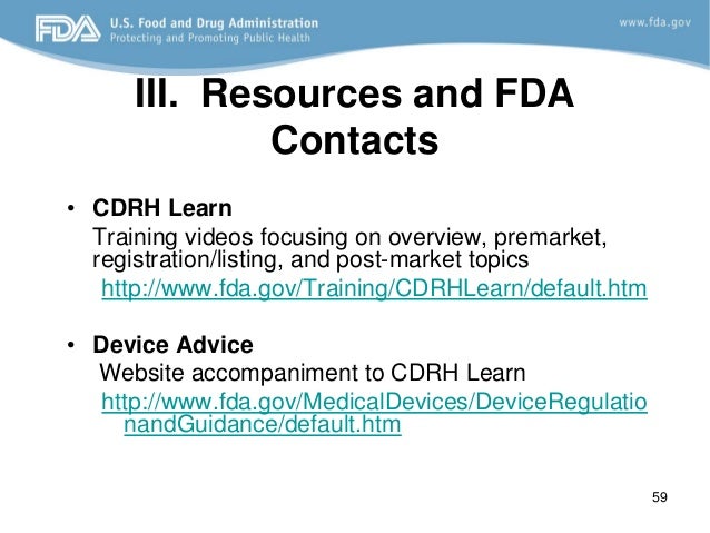 Design control FDA requirements