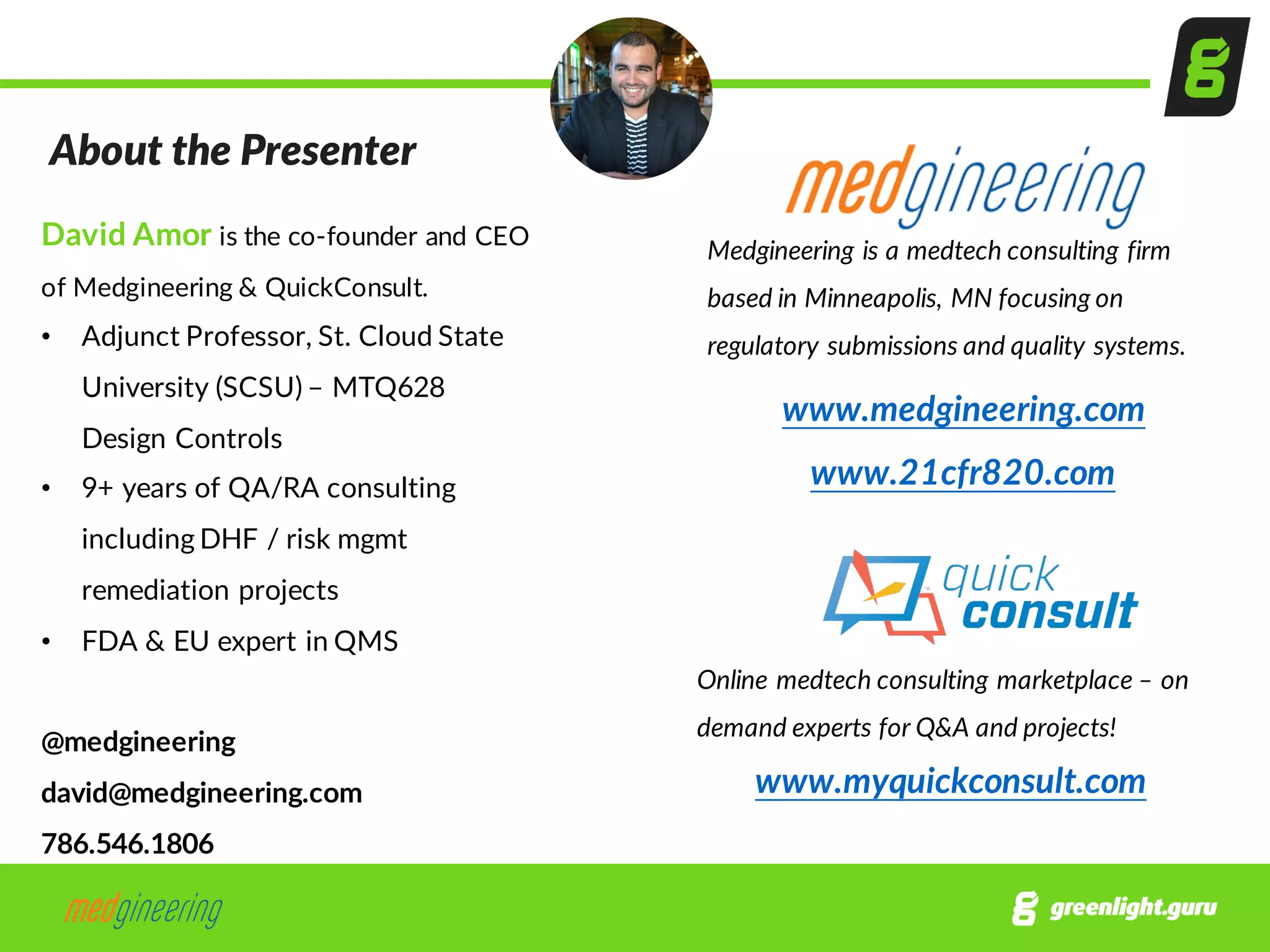 FDA Design Controls: What Medical Device Makers Need to Know | PDF