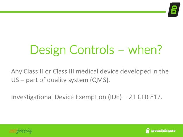 FDA Design Controls: What Medical Device Makers Need to Know | PDF ...