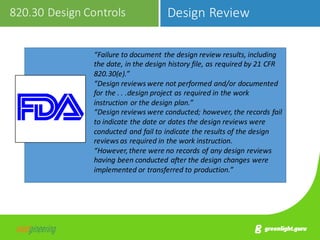 FDA Design Controls: What Medical Device Makers Need to Know | PDF