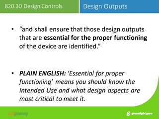 FDA Design Controls: What Medical Device Makers Need to Know | PDF