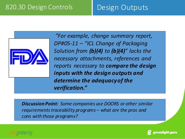 FDA Design Controls: What Medical Device Makers Need to Know