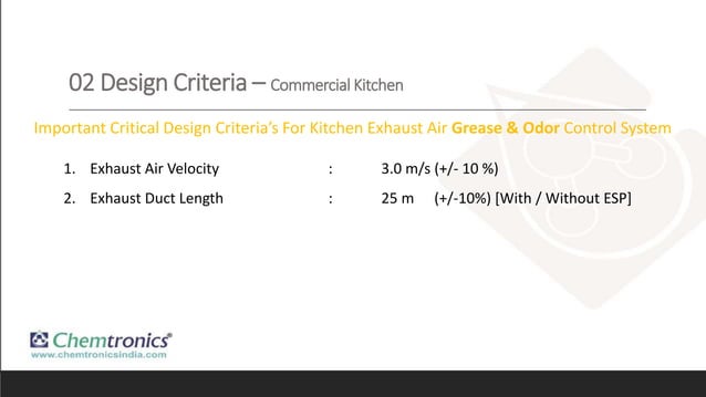 Design criteria, Exhaust air odour Destruction | PPTX