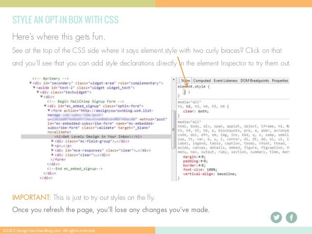 Design a Custom Opt-in Form without a Plugin // Part 4