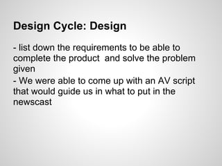 Design cycle | PPT