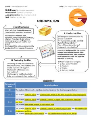 Design cycle guide_grades678 | DOCX | Educational Assessment | Education