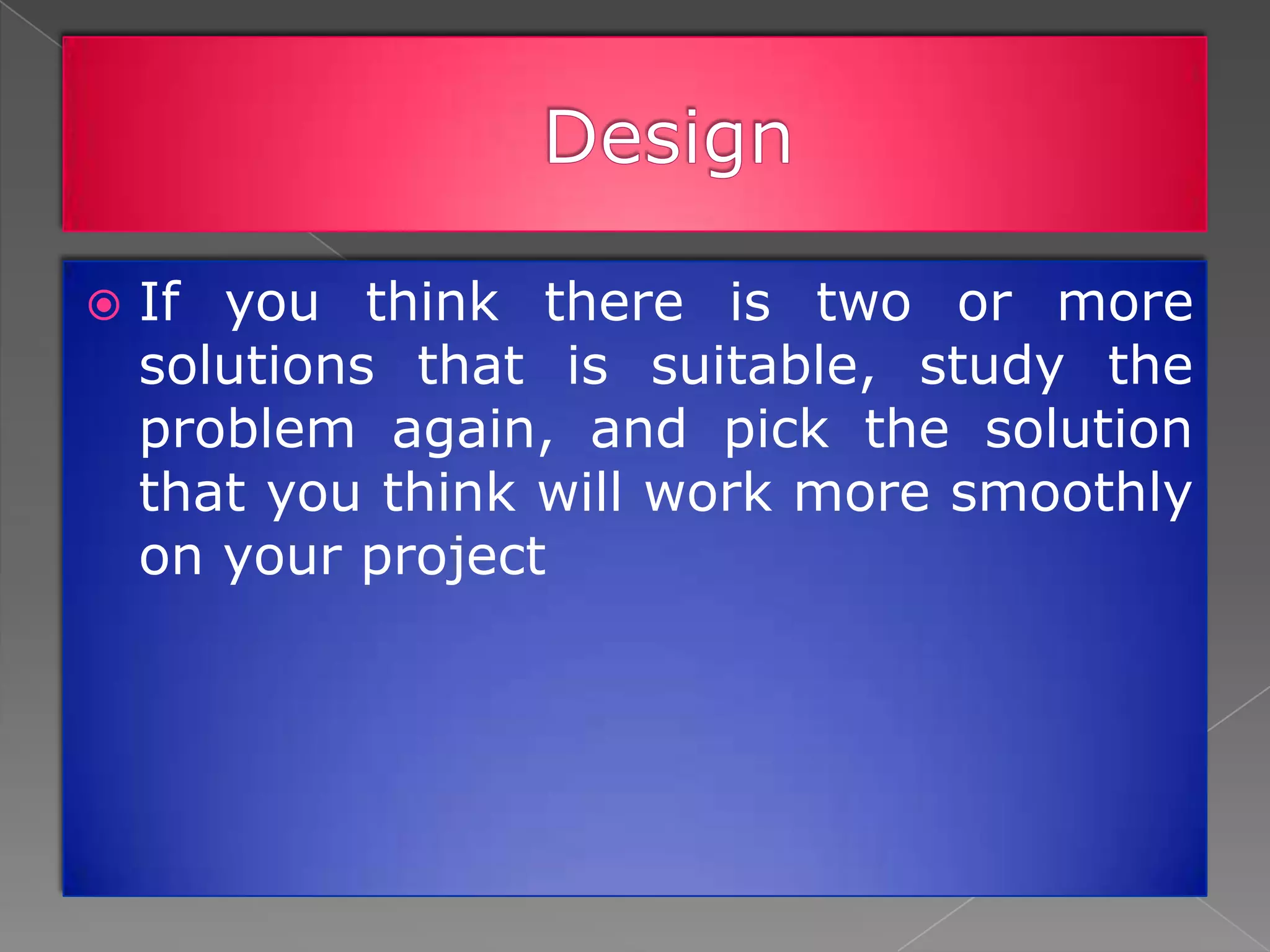 Design cycle (modified) | PPT
