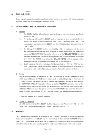 Design Delivery Contract (Purchase this doc, Text: 08118887270 ...
