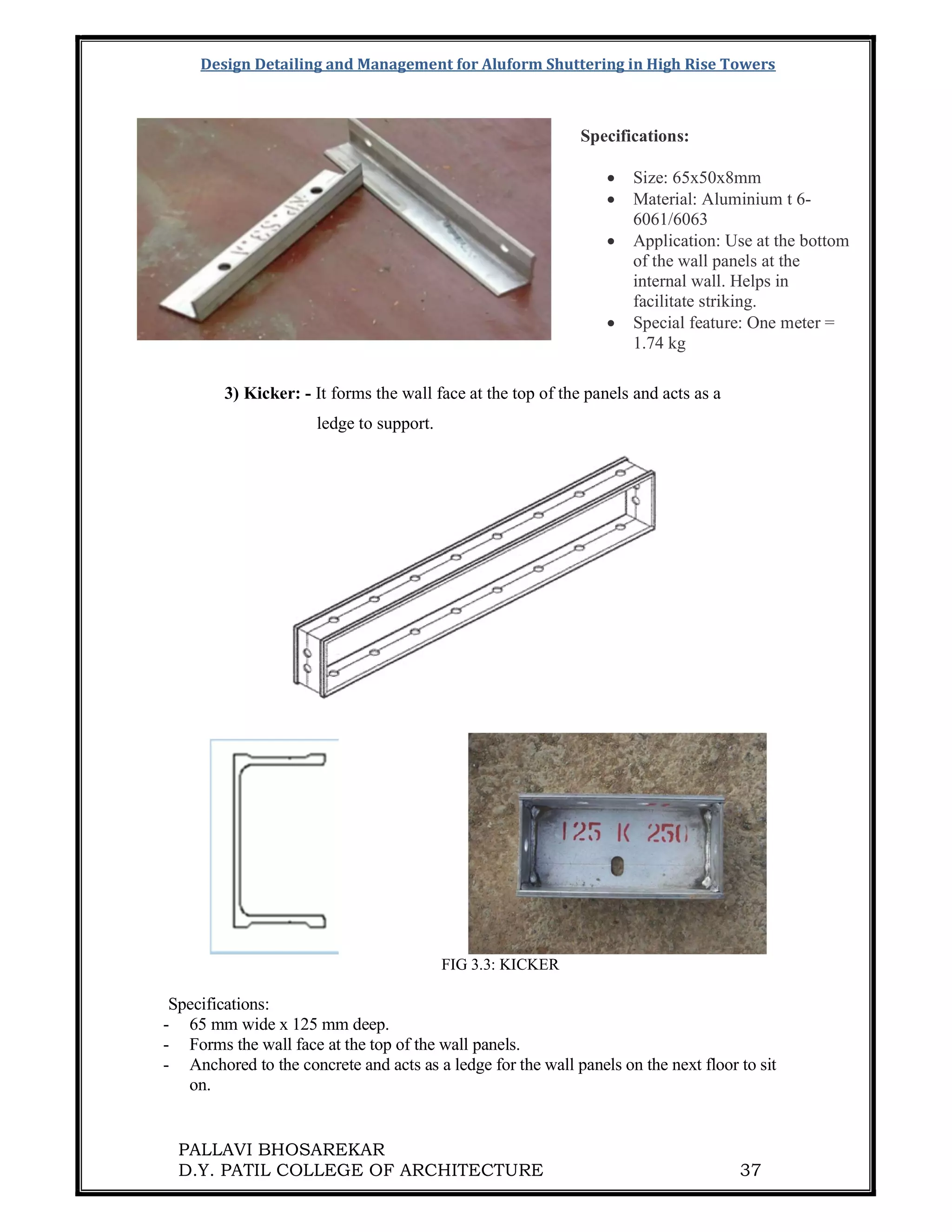 DESIGN DETAILING AND MANAGEMENT FOR ALUFORM SHUTTERING IN HIGH RISE ...