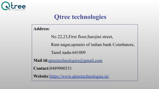 Web Designing Training in Coimbatore | HTML&CSS Training Institute | PDF