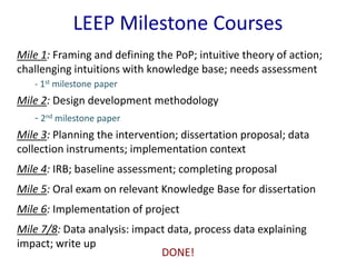 UC Berkeley Leadership for Educational Equity Program (LEEP) | PPTX