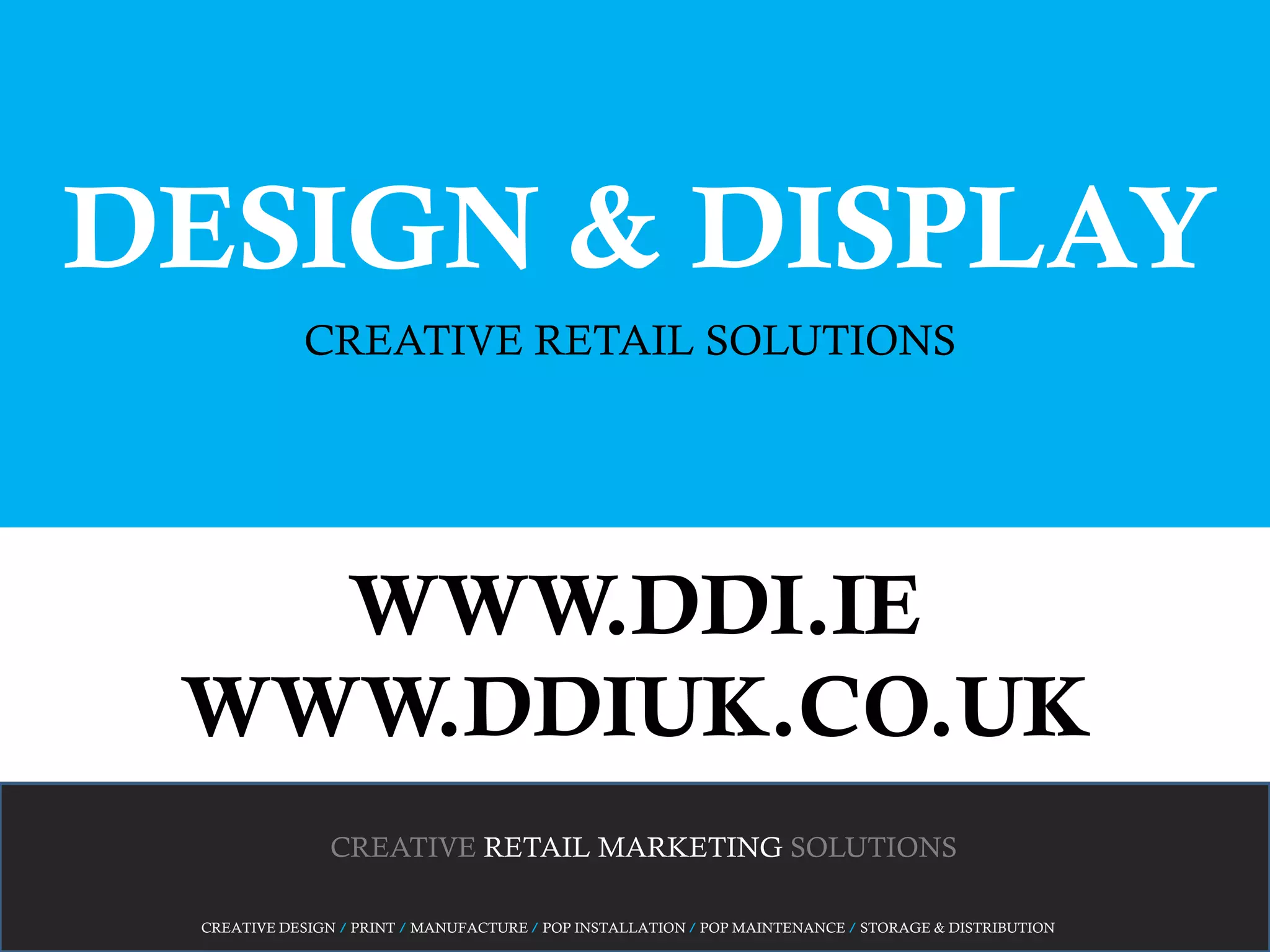 Design & display check out our services | PPT