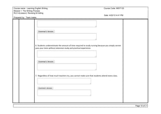 Design Document for Learning English Writing | PDF